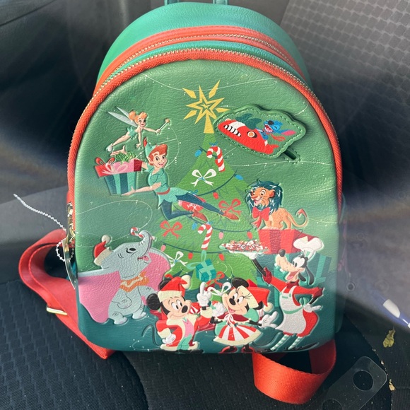 Disney | Bags | Disney Parks 223 Classic Christmas Mickey Mouse And ...